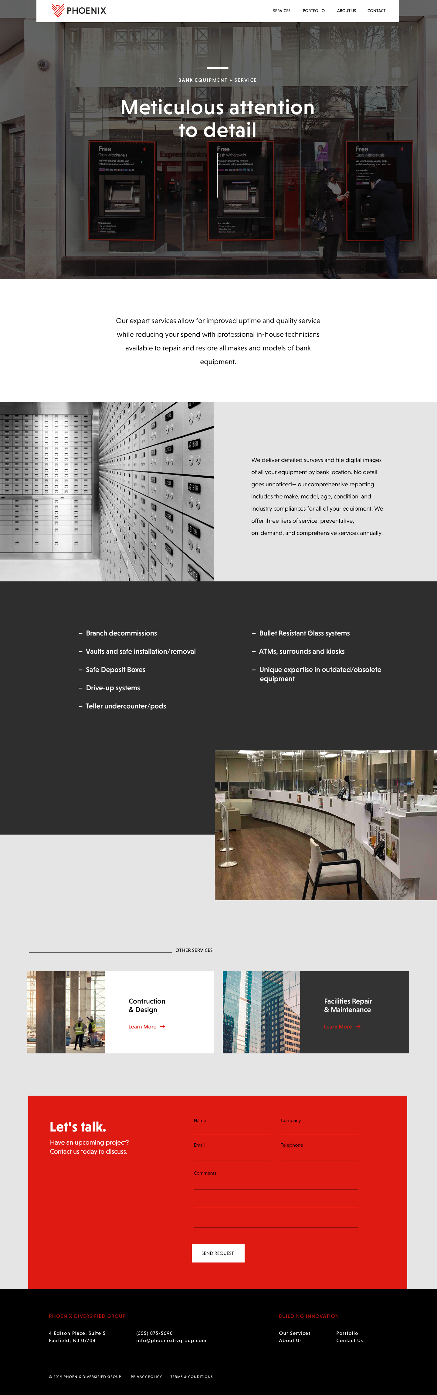 Phoenix Website | Greybox Creative