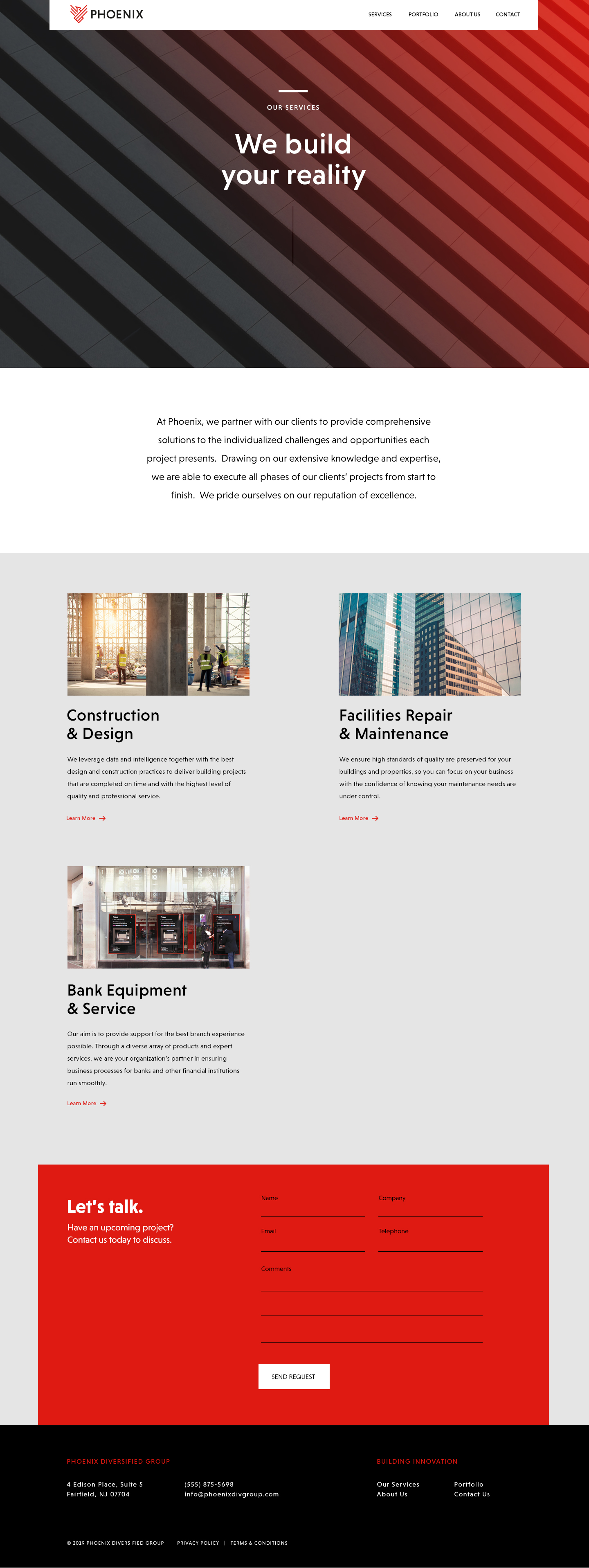 Phoenix Website | Greybox Creative